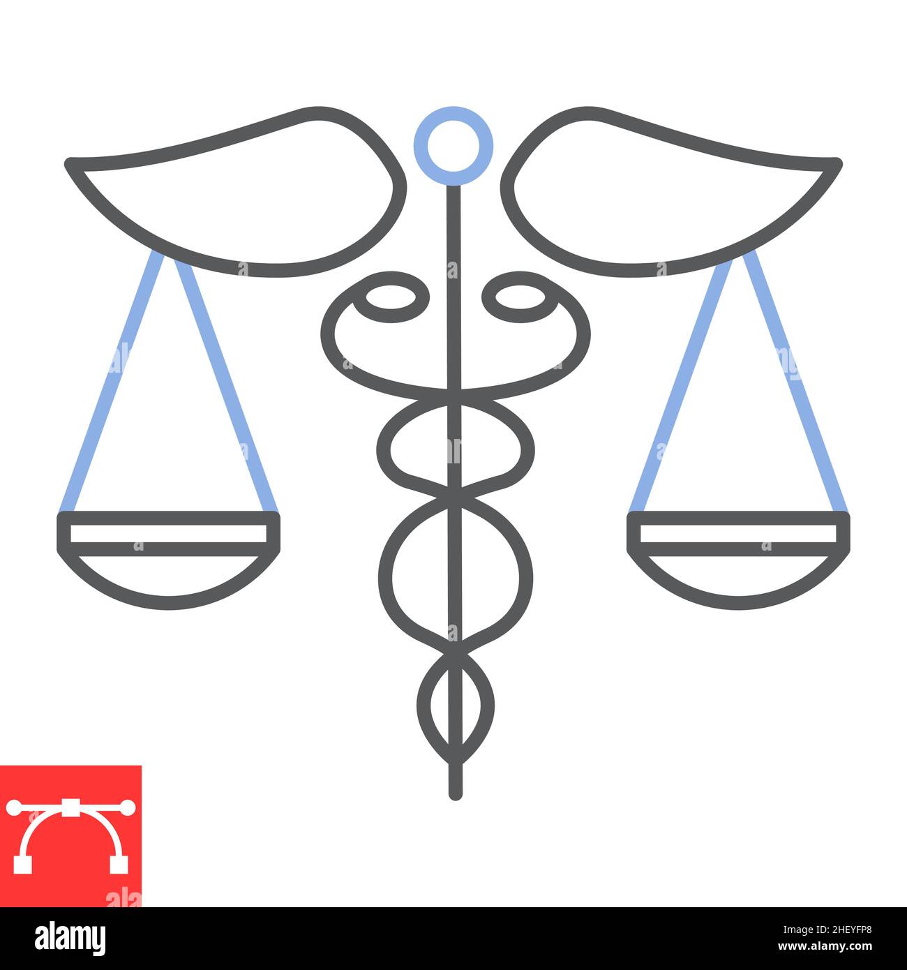 Caduceus scale hi-res stock photography and images - Alamy