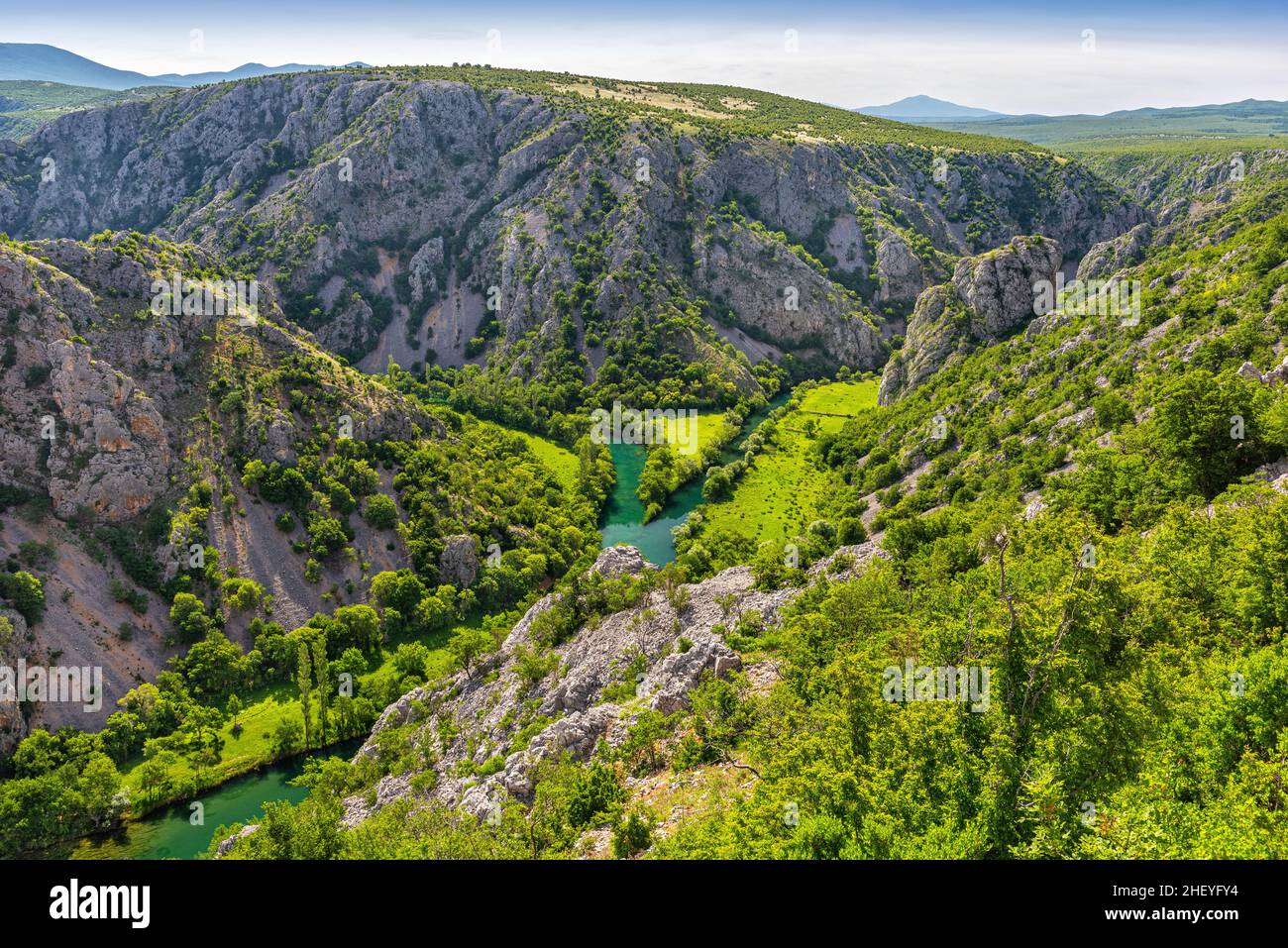 Zrmanja hiking hi-res stock photography and images - Alamy