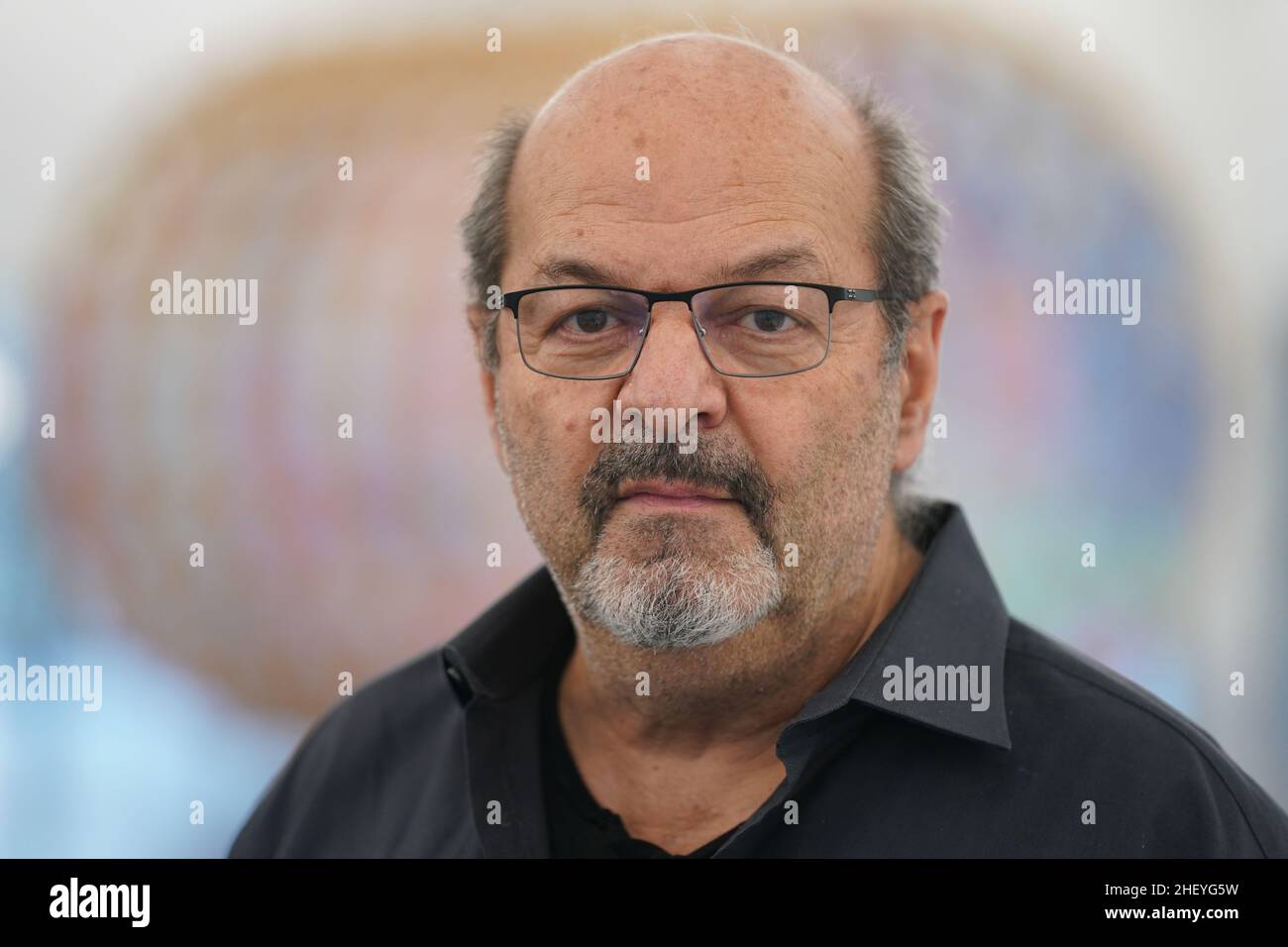 12 January 2022, Hamburg: Artist and curator Bogomir Ecker is featured ...