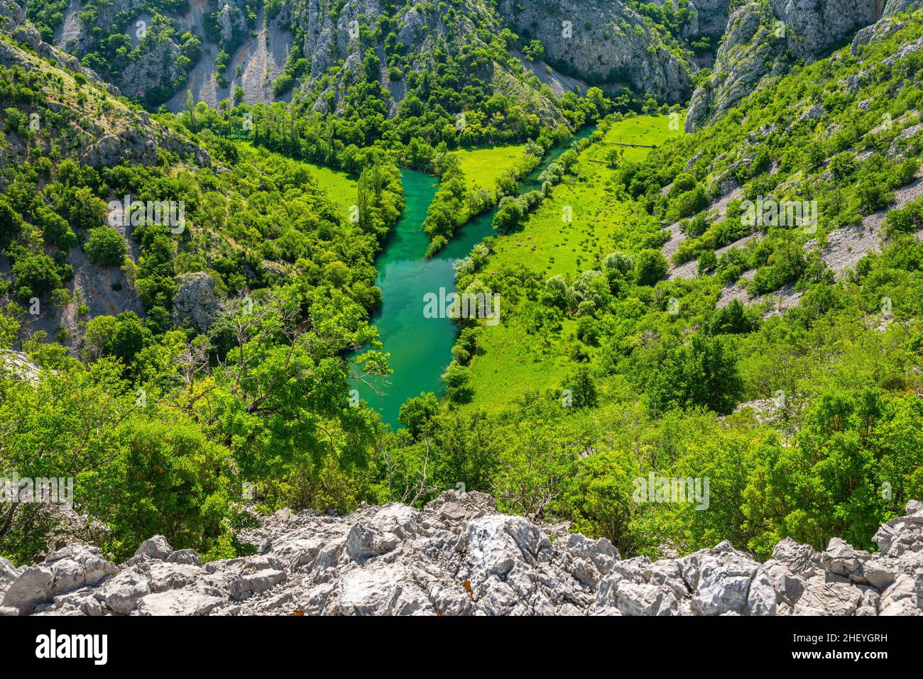 Zrmanja hiking hi-res stock photography and images - Alamy