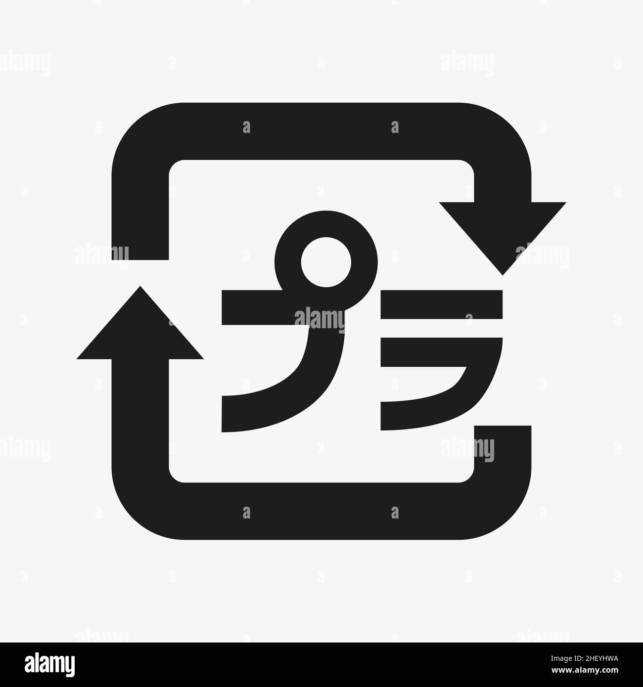 Recycling symbol japan Stock Vector Images - Alamy
