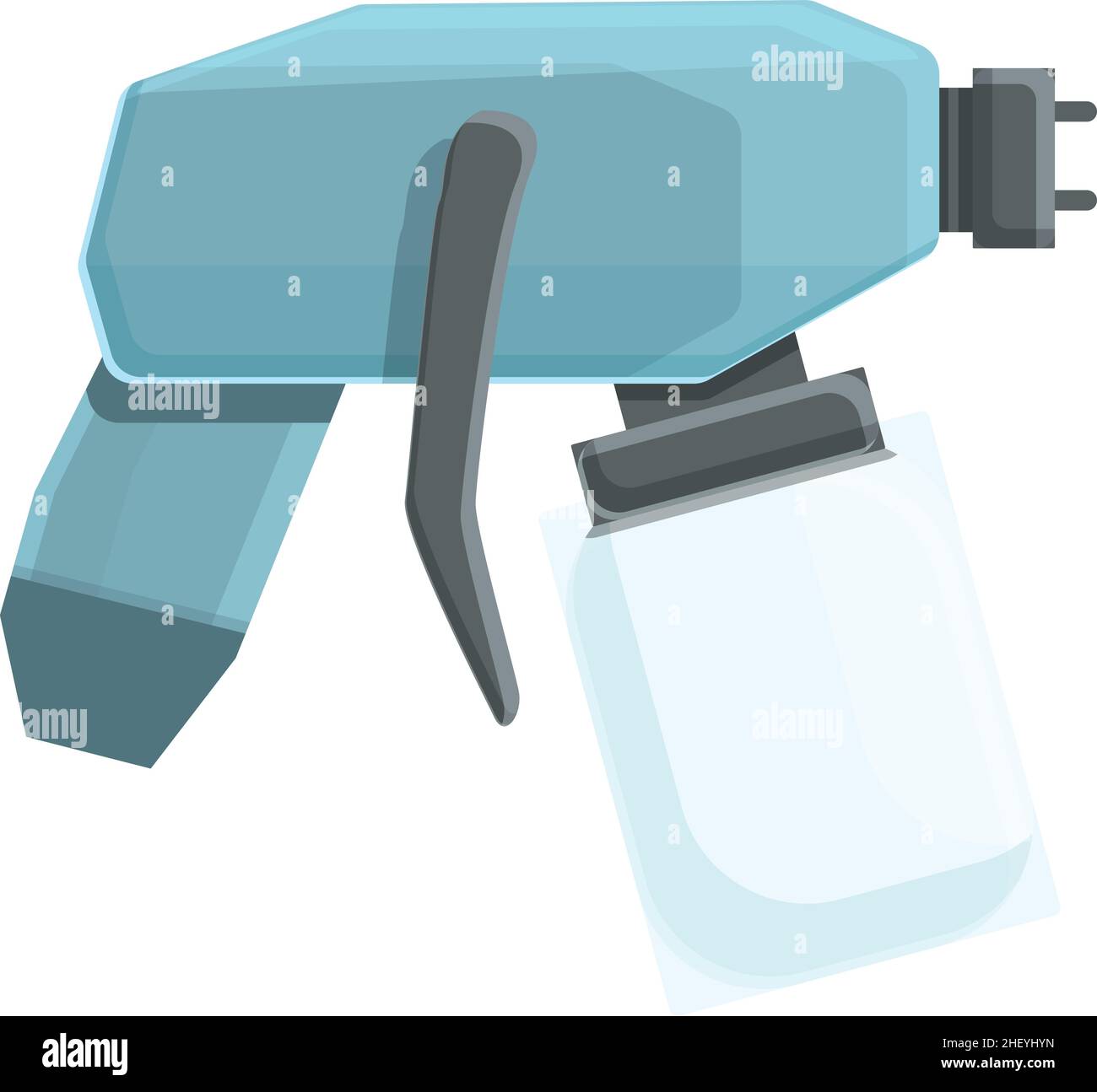 Spray gun icon cartoon vector. Air sprayer. Airbrush paint Stock Vector ...