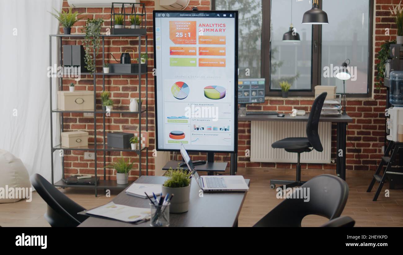 Empty Startup Office