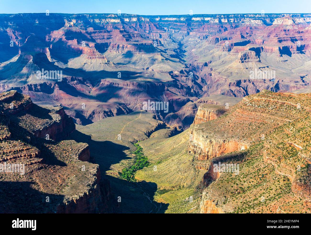 view to the Grand Canyon from Grand Canyon Village Stock Photo - Alamy