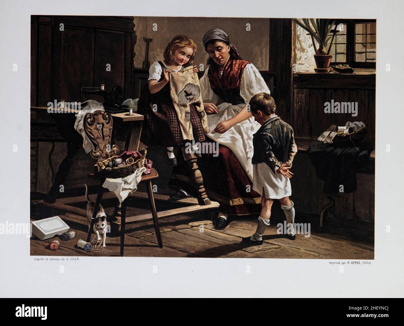 Lithograph printed hi-res stock photography and images - Alamy