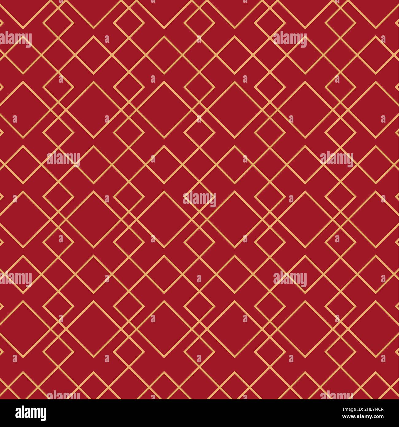 golden rhombus chinese pattern Stock Vector Image & Art - Alamy