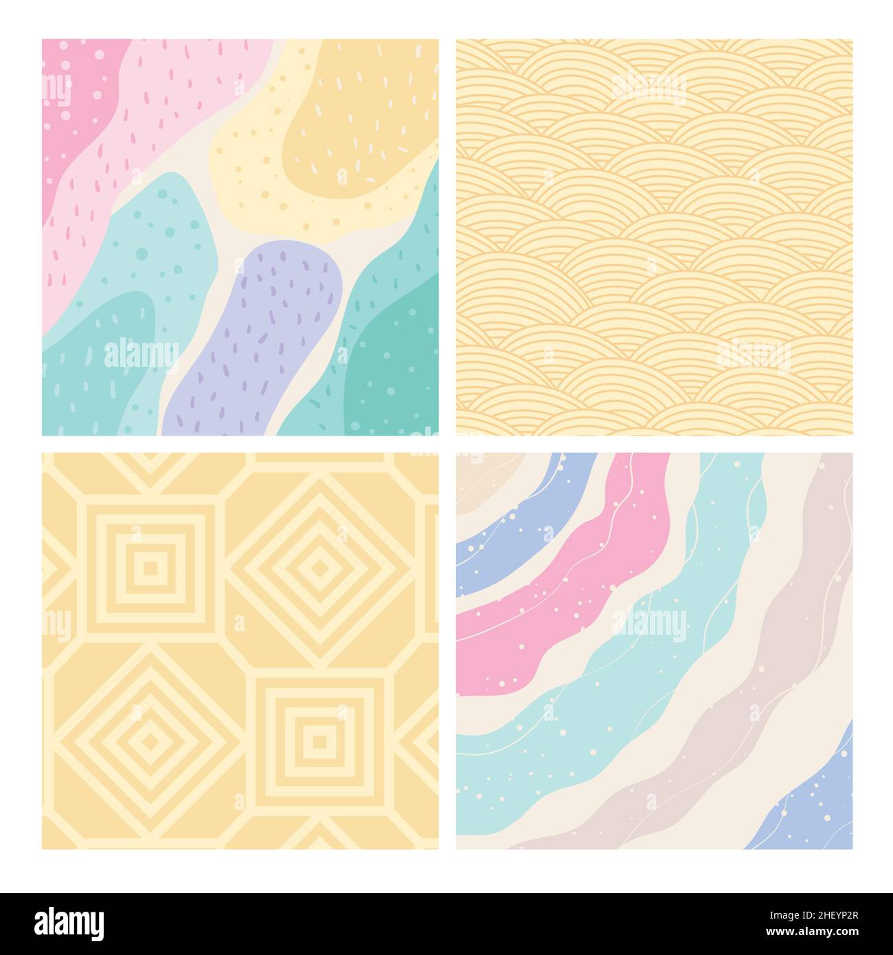 textures and four colors Stock Vector Image & Art - Alamy