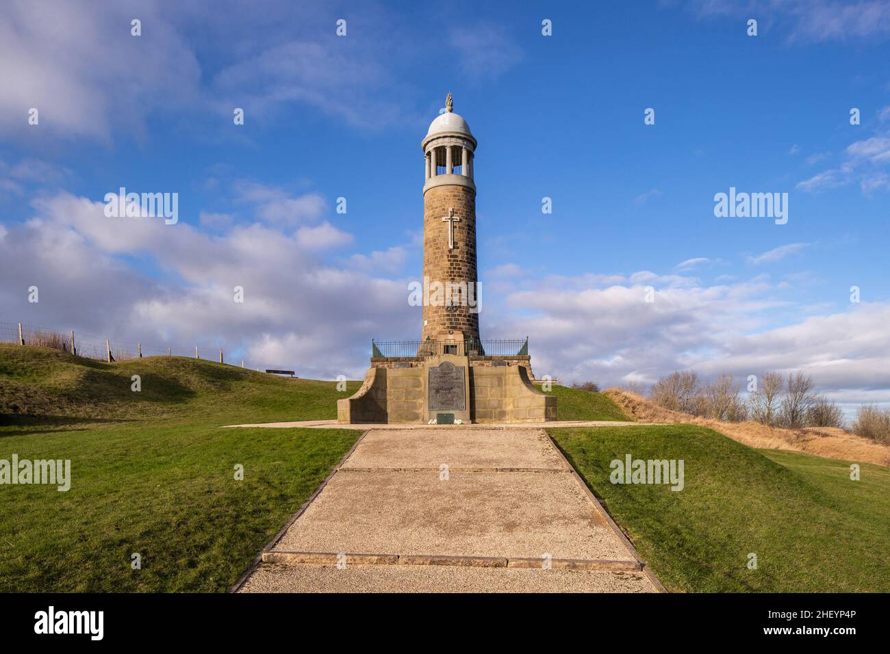 Crich Stand tower, Derbyshire, England Stock Photo - Alamy