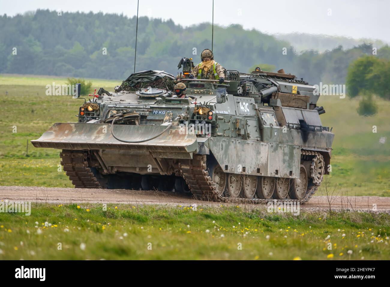 Challenger 2 tank hi-res stock photography and images - Alamy