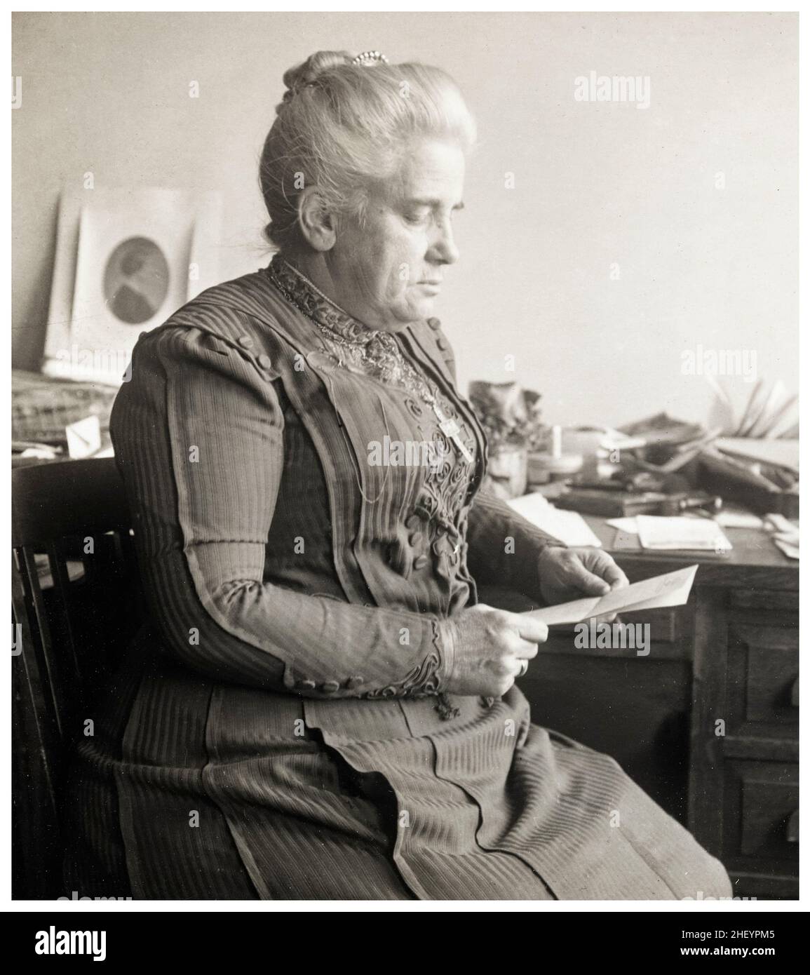 Anna Howard Shaw (1849-1919), American leader of the Women's Suffrage ...