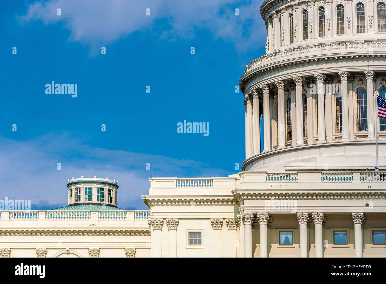 detail of facade of Capitol Building, Washington DC Stock Photo - Alamy