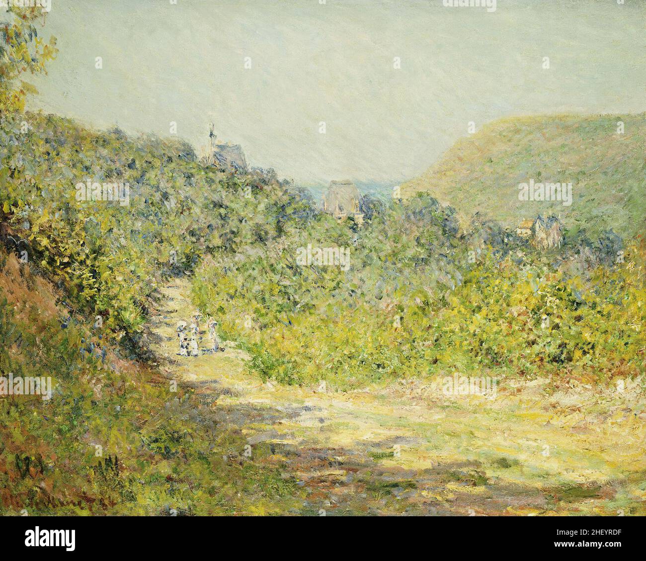 1884 monet painting hi-res stock photography and images - Alamy