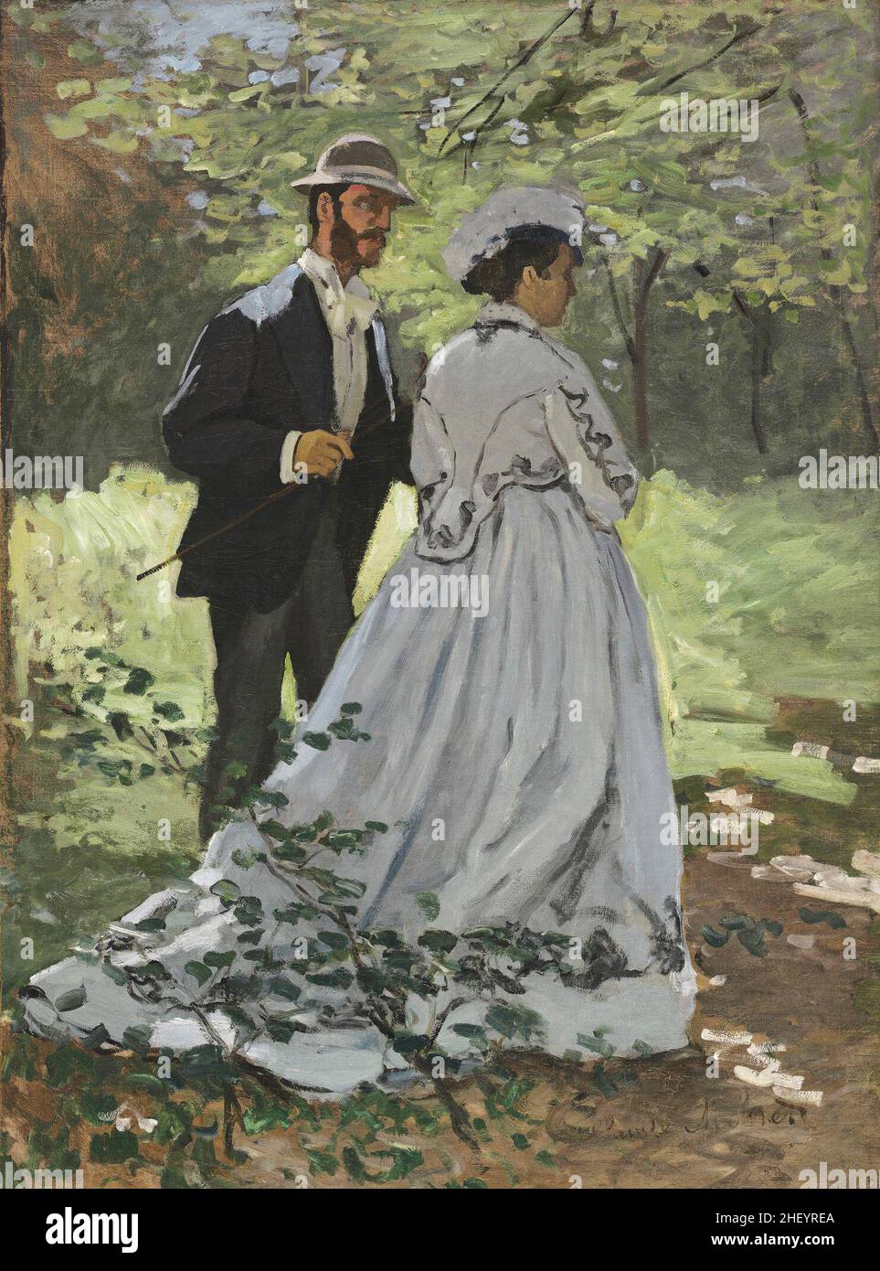 Claude monet camille painting hi-res stock photography and images - Alamy