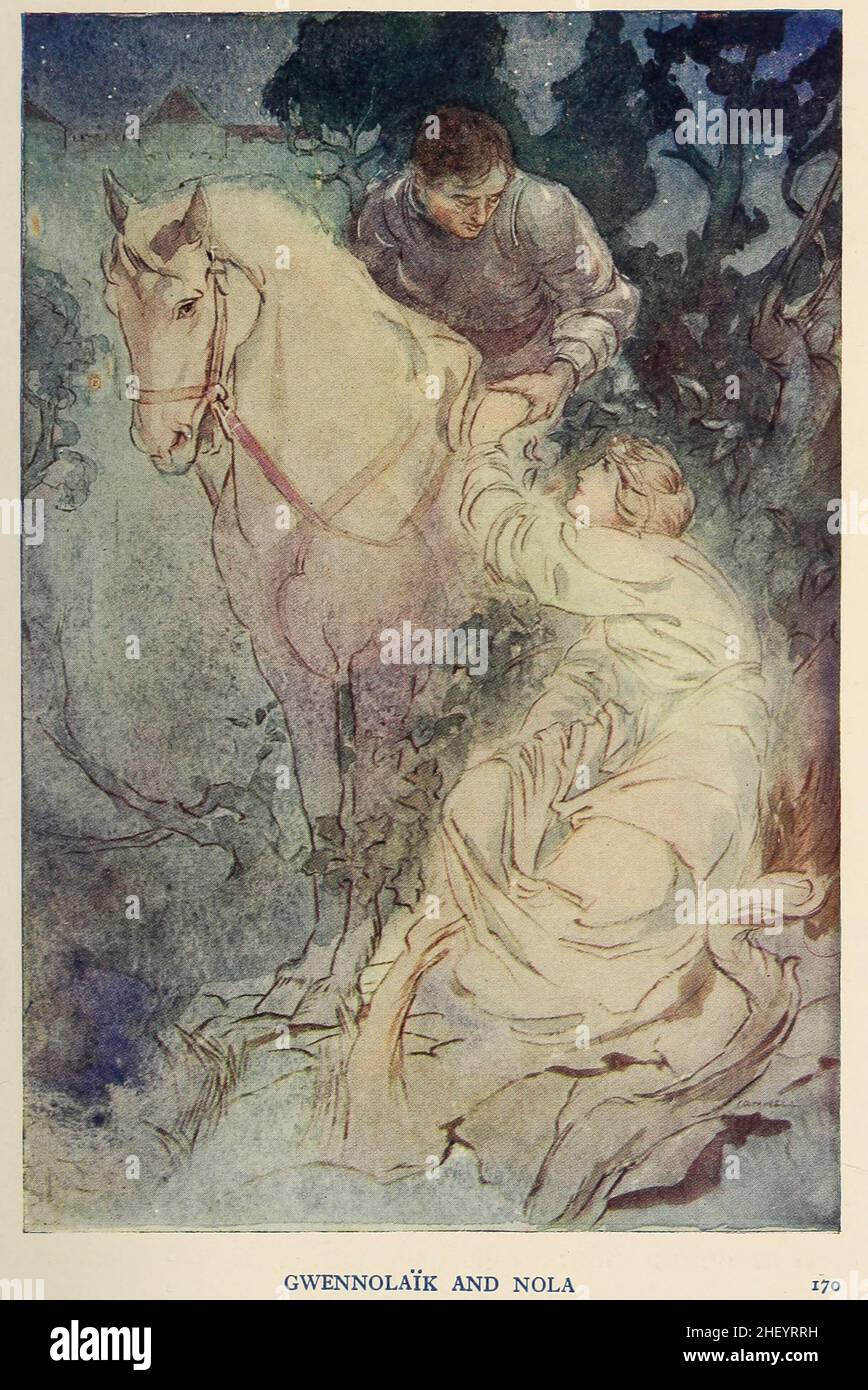 GWENNOLAÏK AND NOLA from The Foster-Brother in the book ' Legends and ...