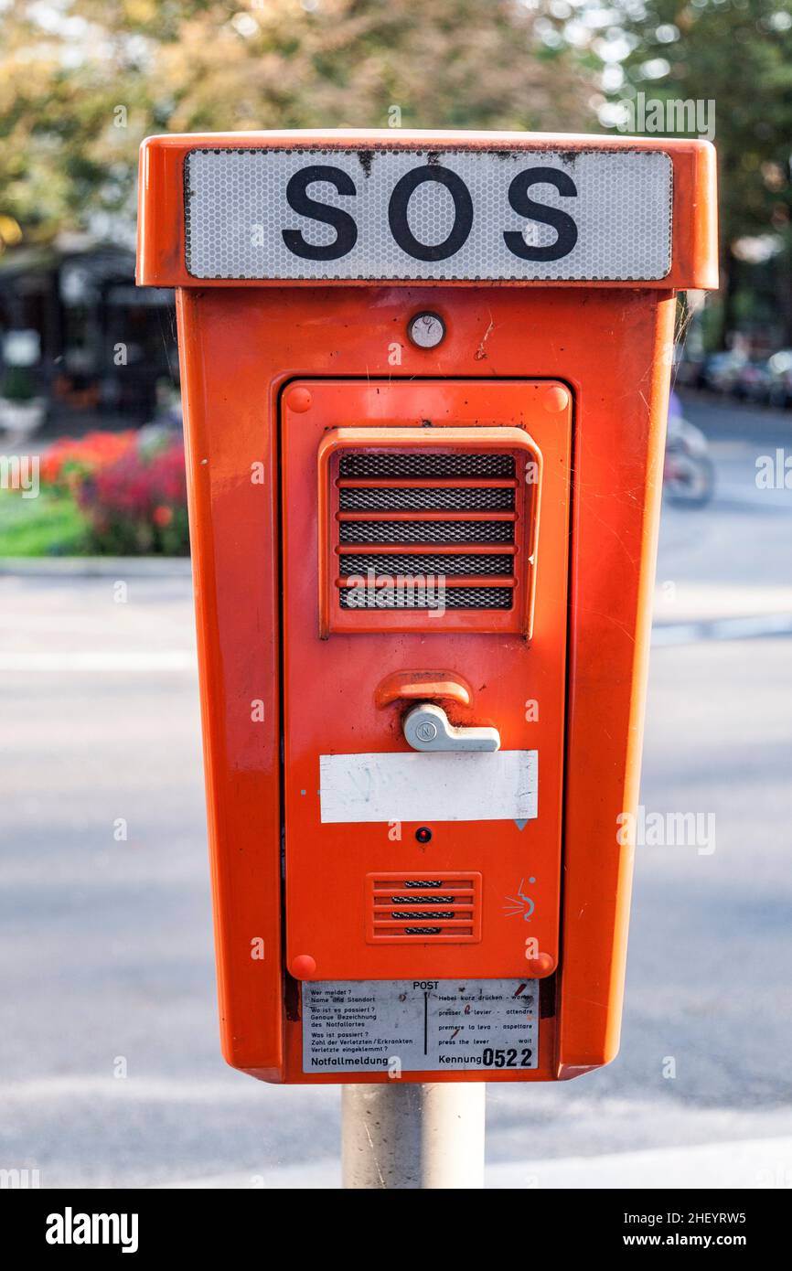 Fire alarm box on street hi-res stock photography and images - Alamy