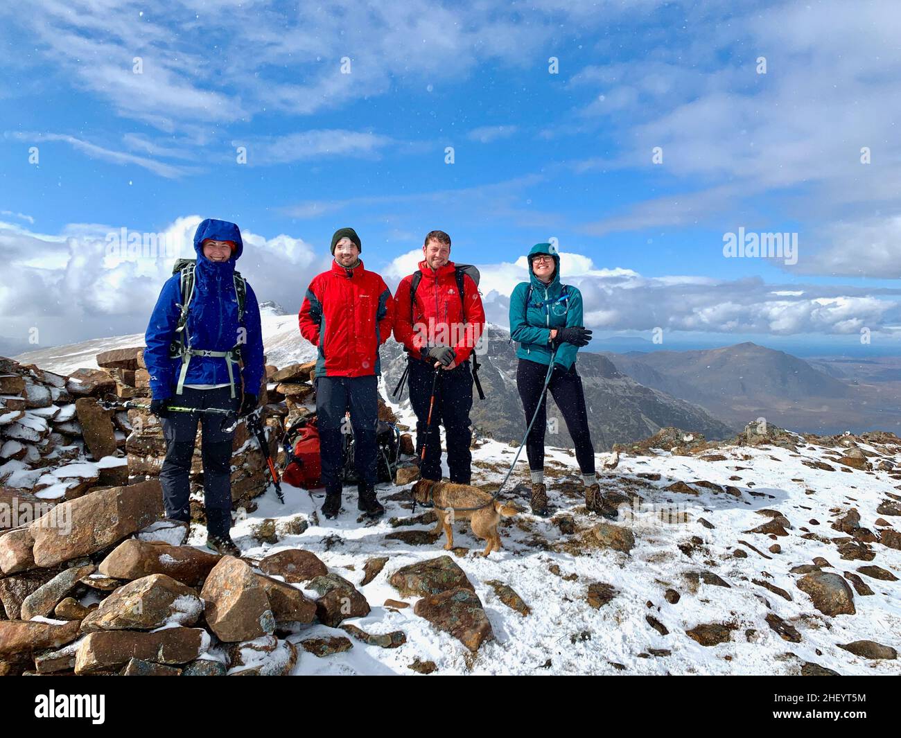 The Fisherfield Six Munros, Scotland Stock Photo - Alamy
