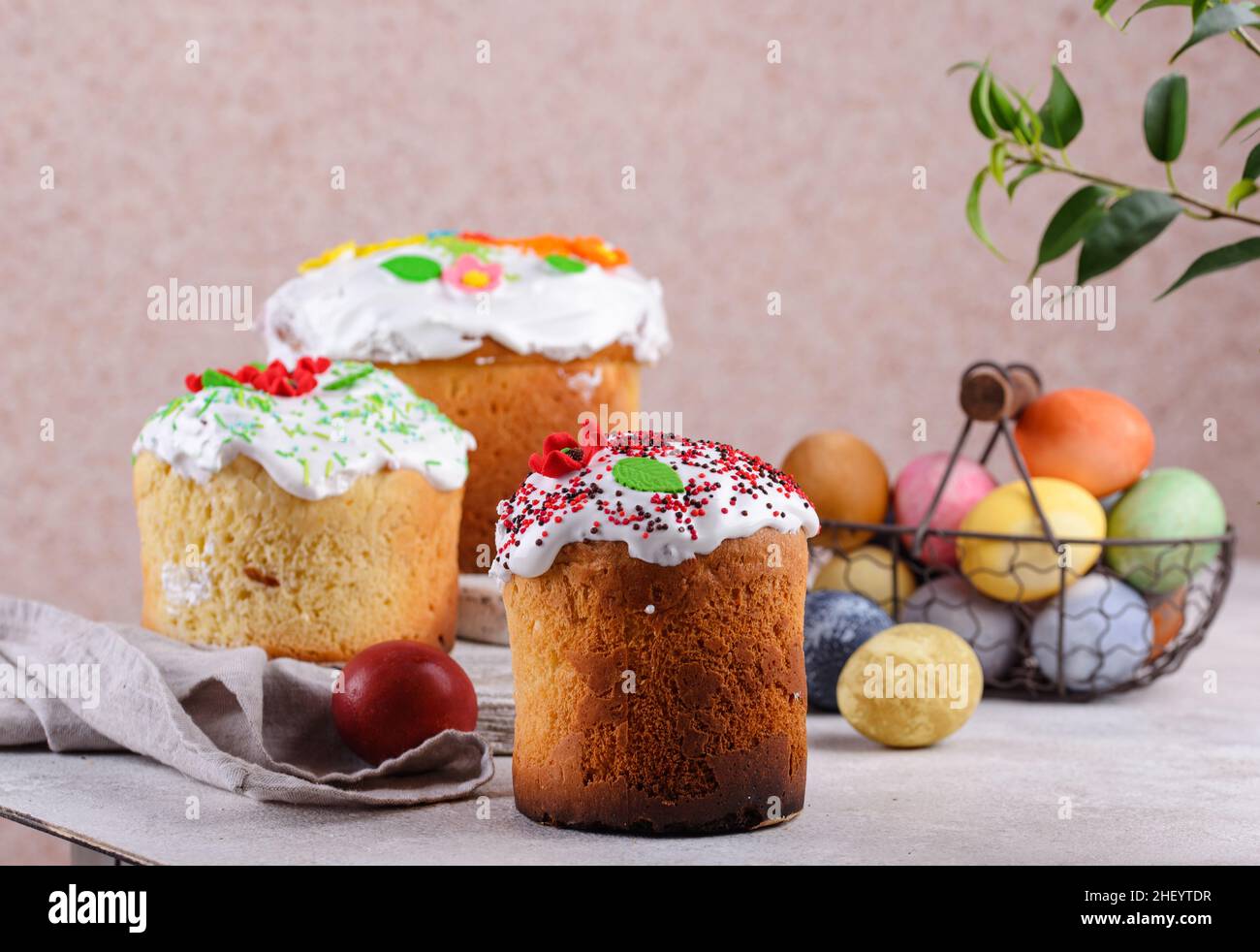 Russian easter cake hi-res stock photography and images - Alamy