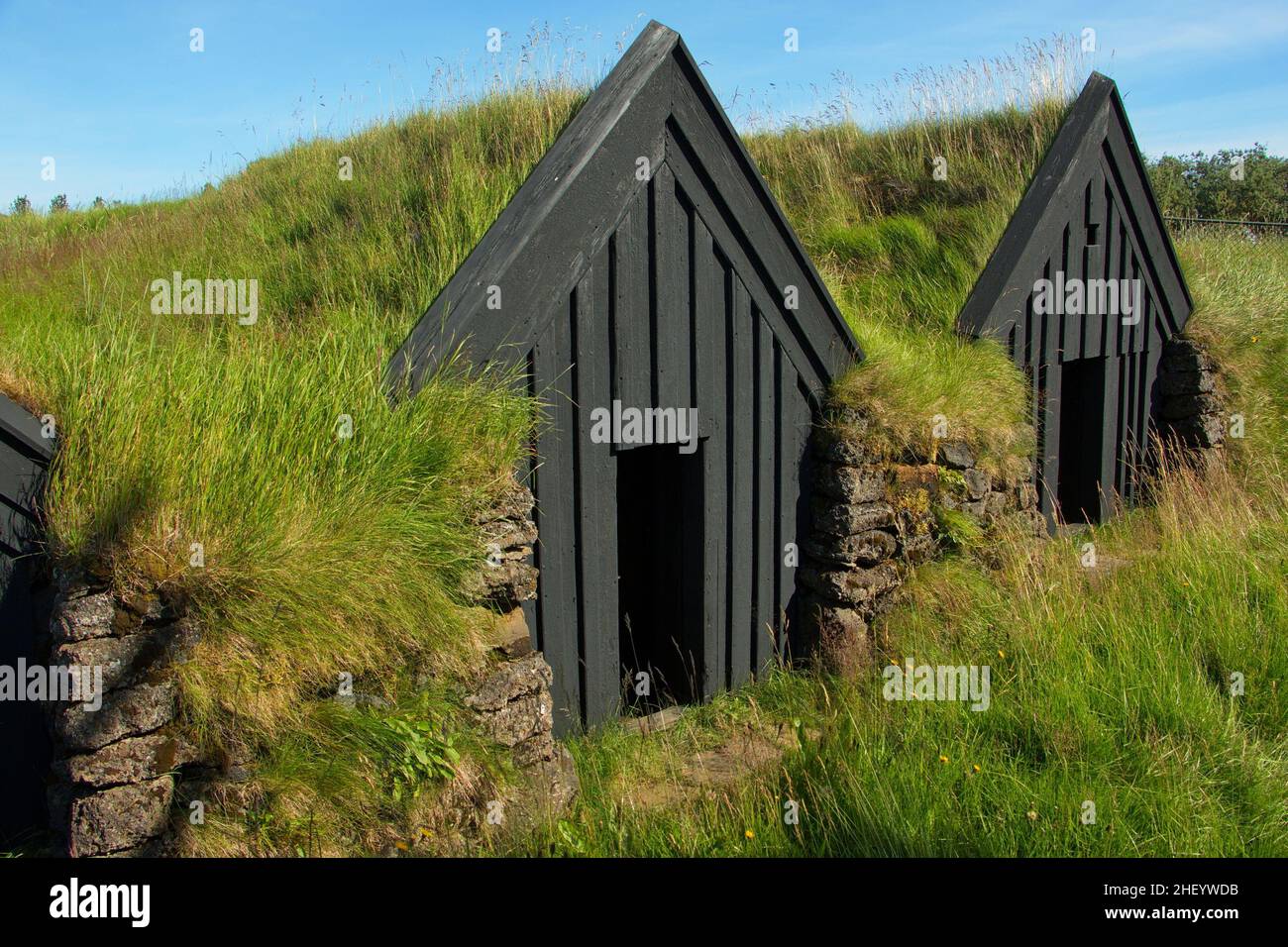 Keldur turf house hi-res stock photography and images - Alamy