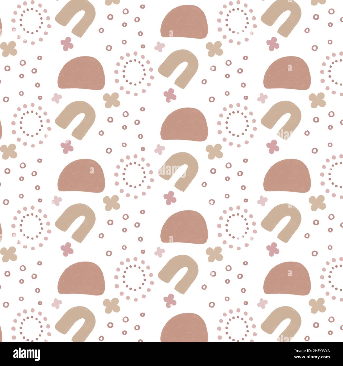 Hand drawn flat design abstract doodle pattern Vector illustration ...