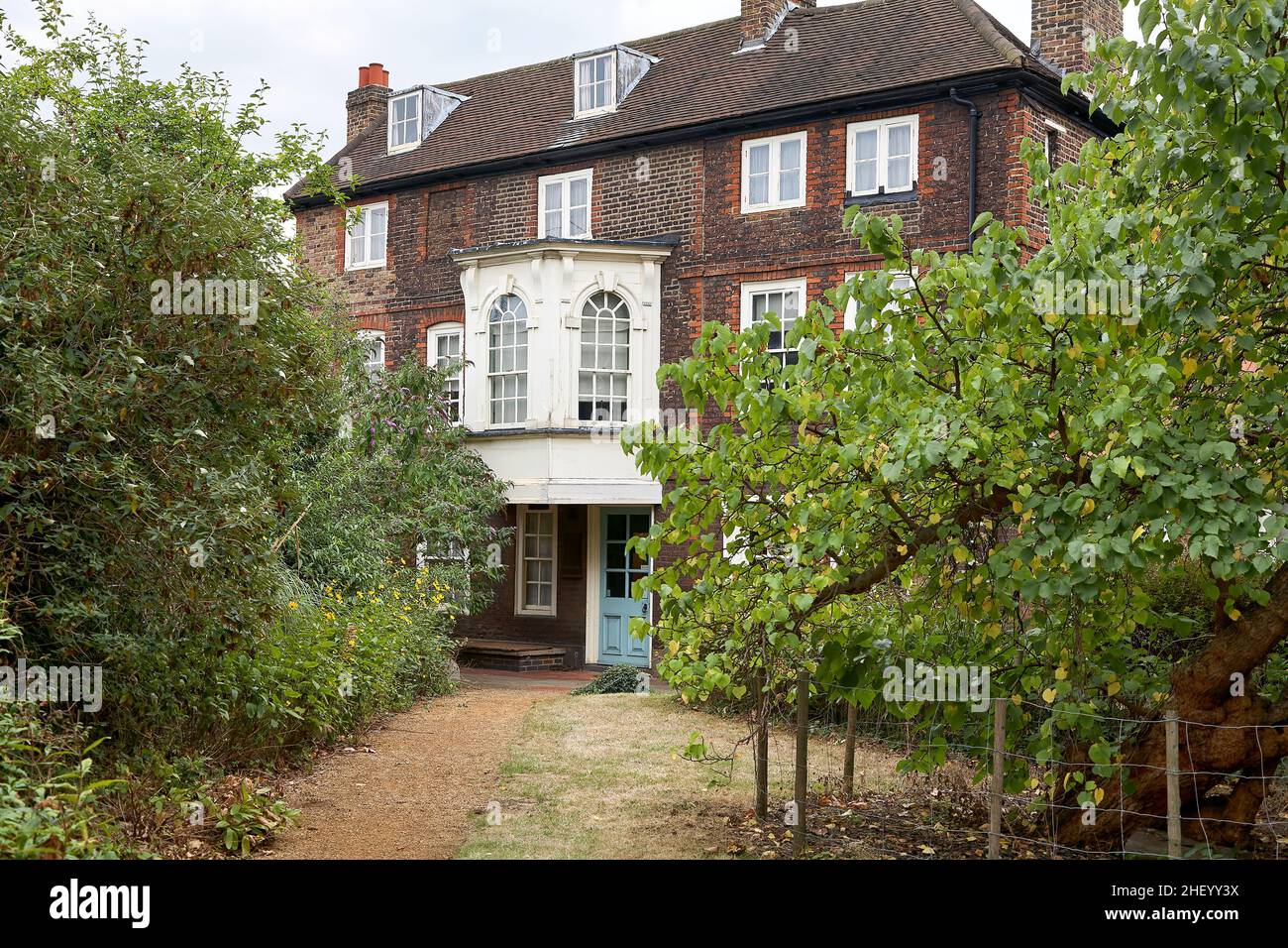 William Hogarth's House and garden at Chiswick in London UK Stock Photo ...