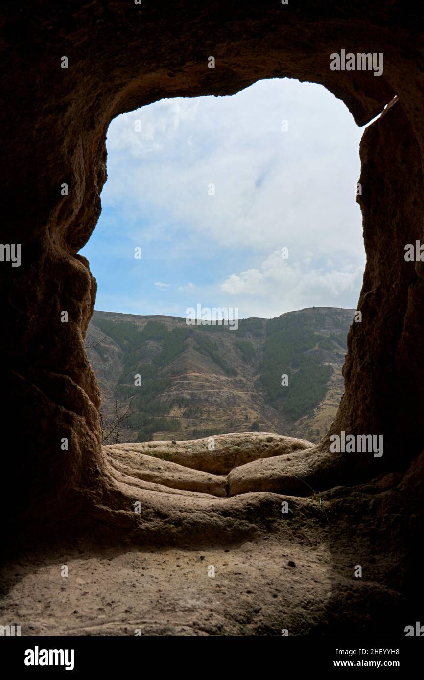 Window of a cave dwelling hi-res stock photography and images - Alamy