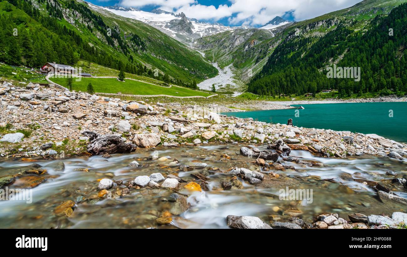 Summer in the Aurina Valley. South Tyrol Stock Photo - Alamy
