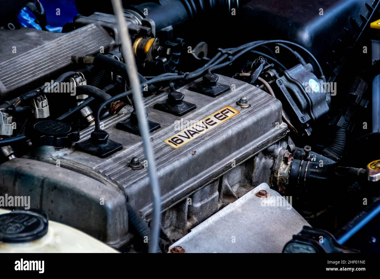 Car engine bay hi-res stock photography and images - Alamy