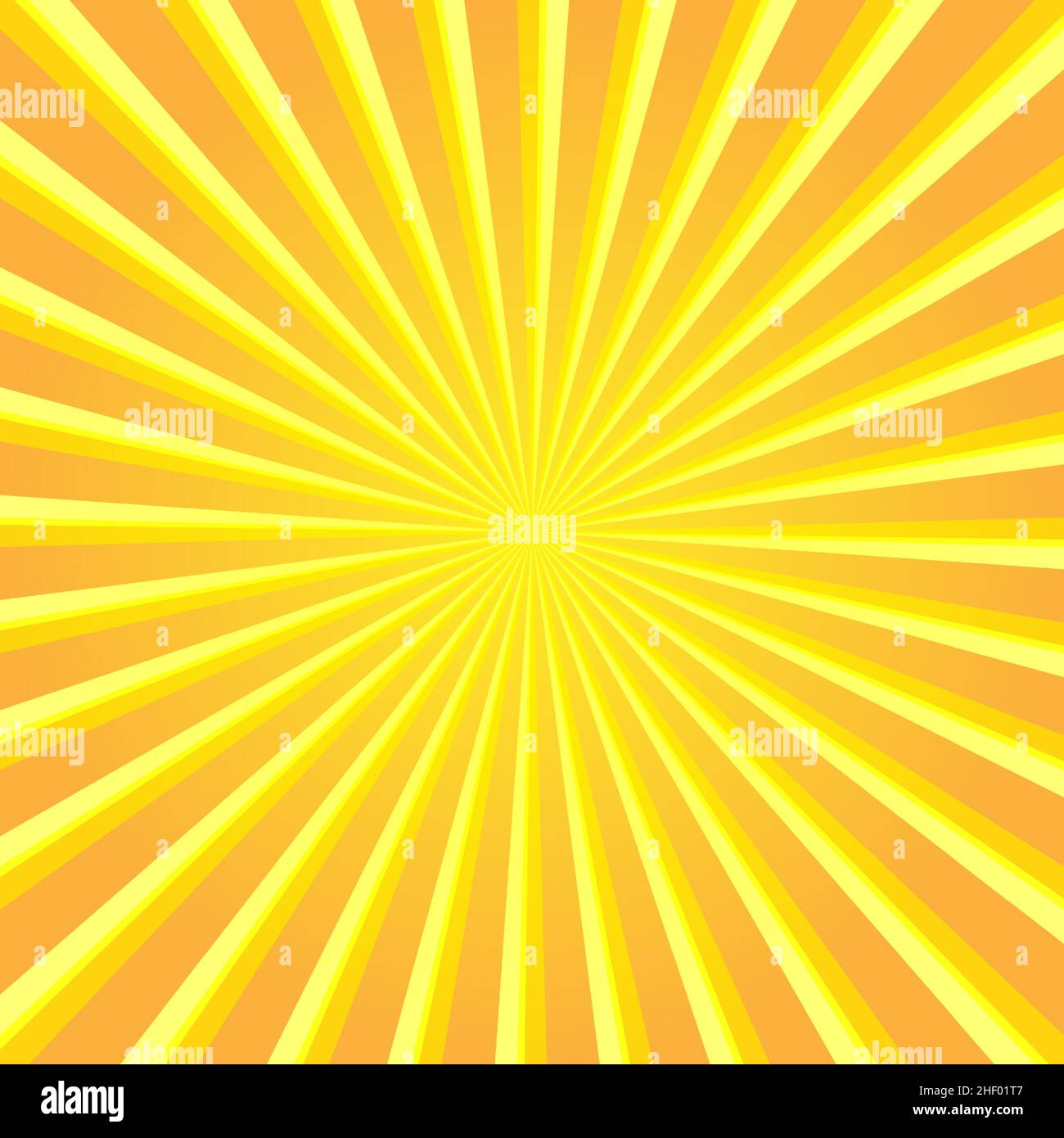 Abstract retro background with sun ray. Summer vector illustration for ...
