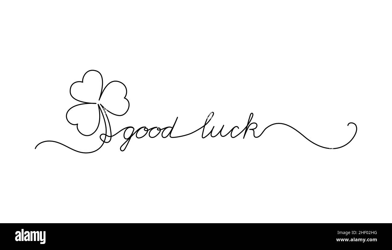 Good luck banner hi-res stock photography and images - Alamy