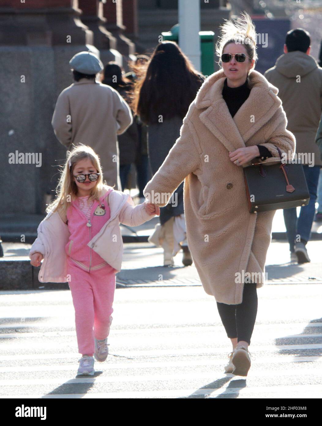 New York, NY, USA. 12th Jan, 2022. Nicky Hilton Rothschild and Lily ...