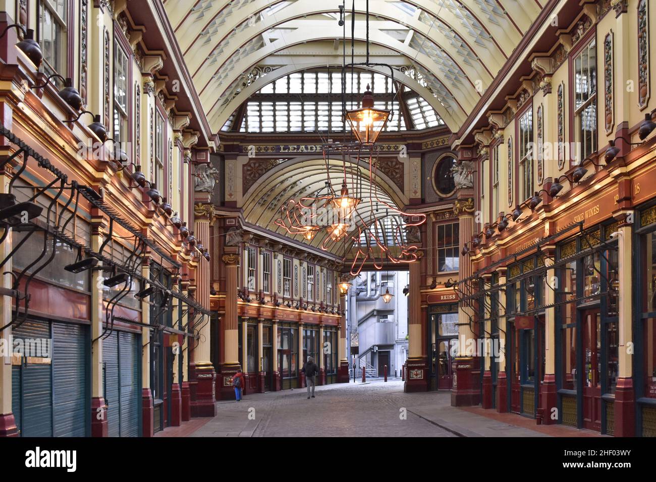 Leadenhall Market - Victorian marketplace covered arcade, City of ...
