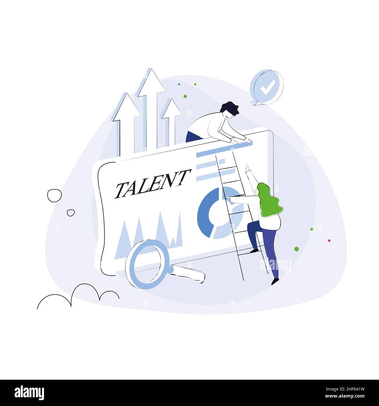 Wanted employees abstract concept vector illustration Stock Vector ...
