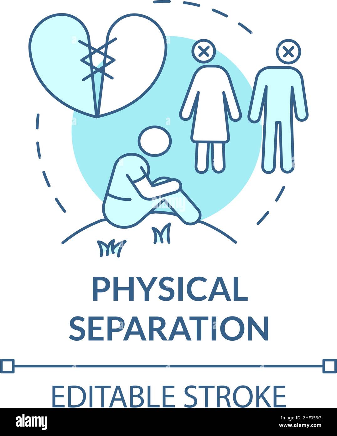 Separation reason Stock Vector Images - Alamy