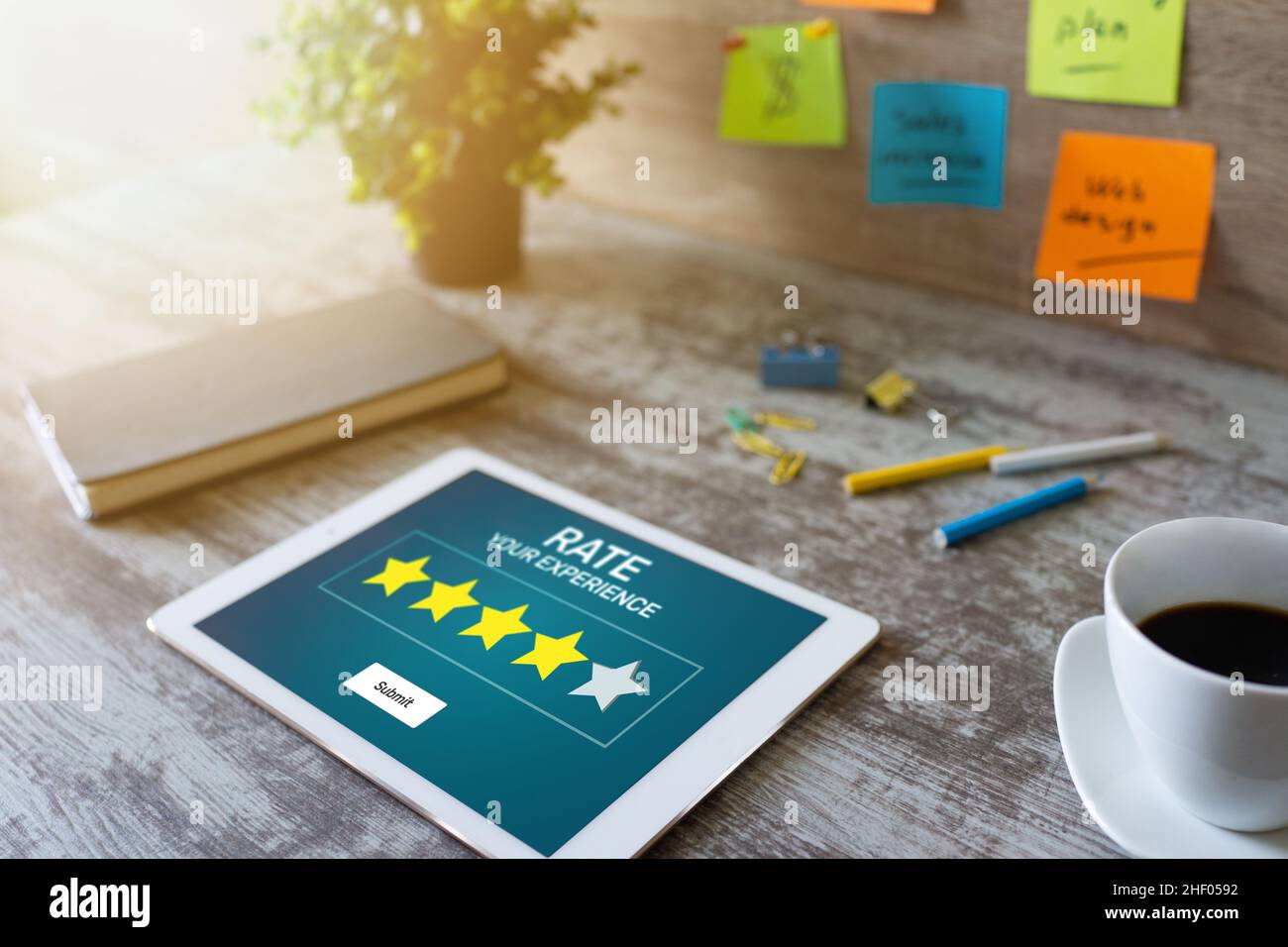 Rate customer experience review. Service and Customer satisfaction ...