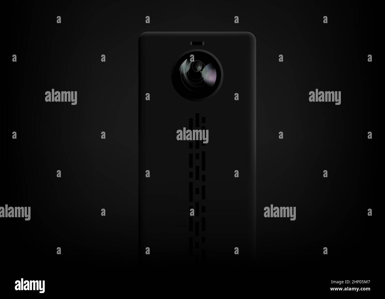 Front view modern smartphone Stock Vector Images - Alamy