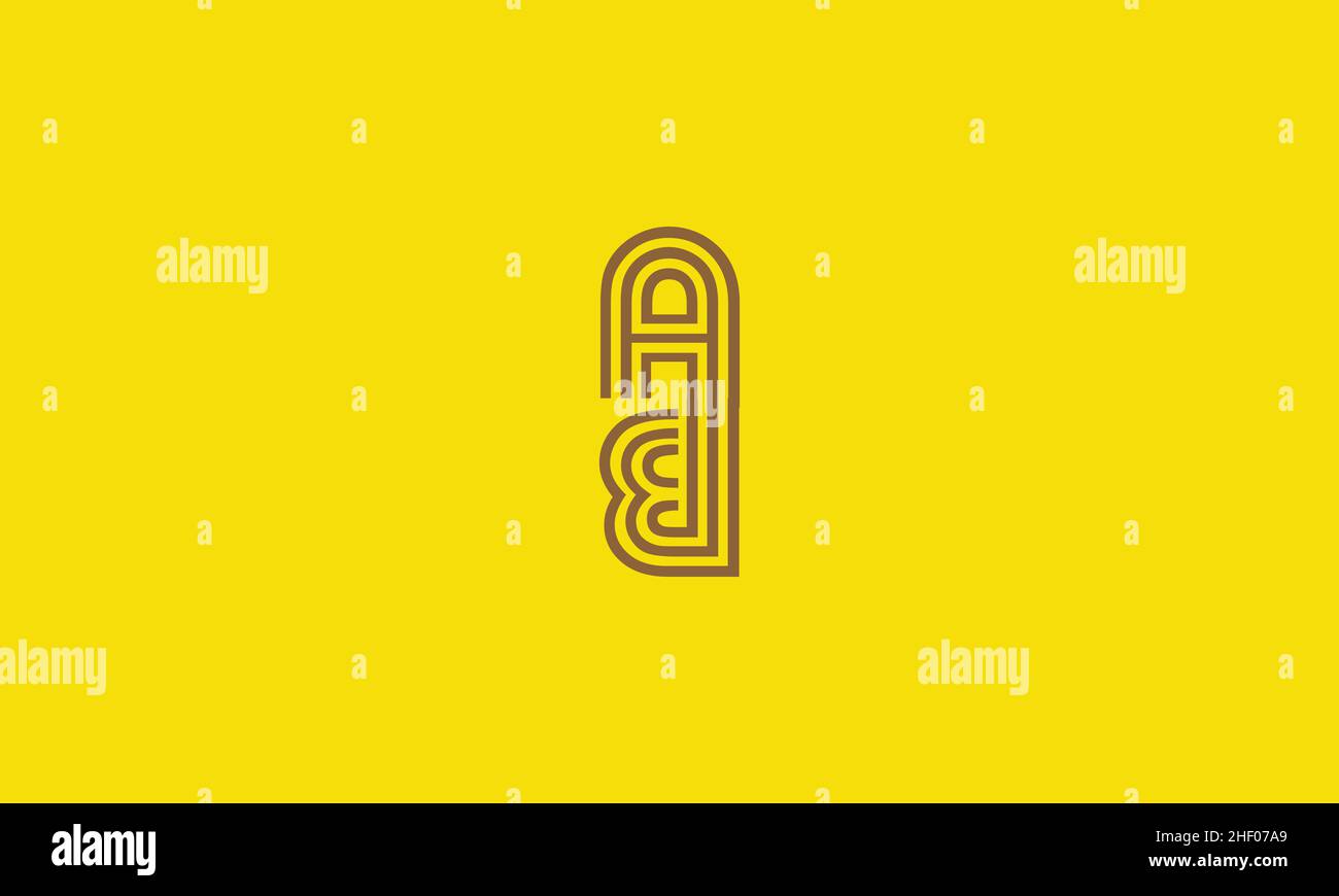 Ab icon Stock Vector Images - Alamy