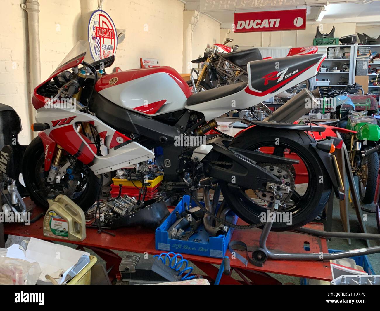 Ducati motorbikes being made Northampton UK fast new style sport sporty ...