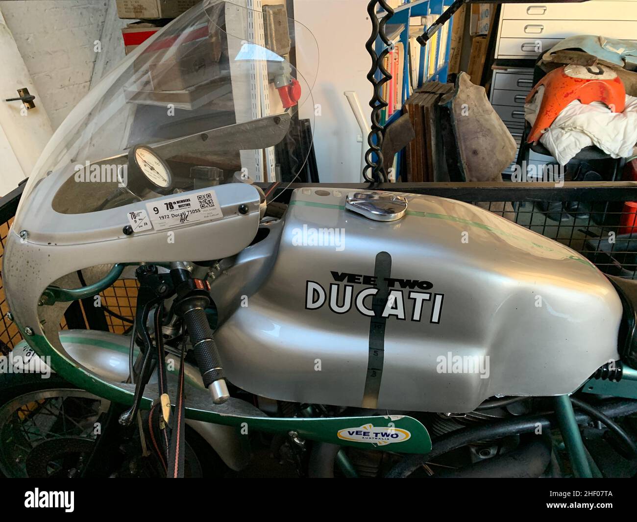 Ducati motorbikes being made Northampton UK Paul Smart 750SS racing ...