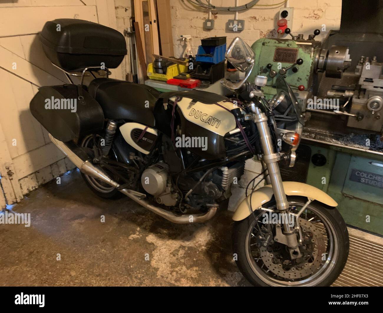 Ducati motorbikes being made Northampton UK Stock Photo - Alamy
