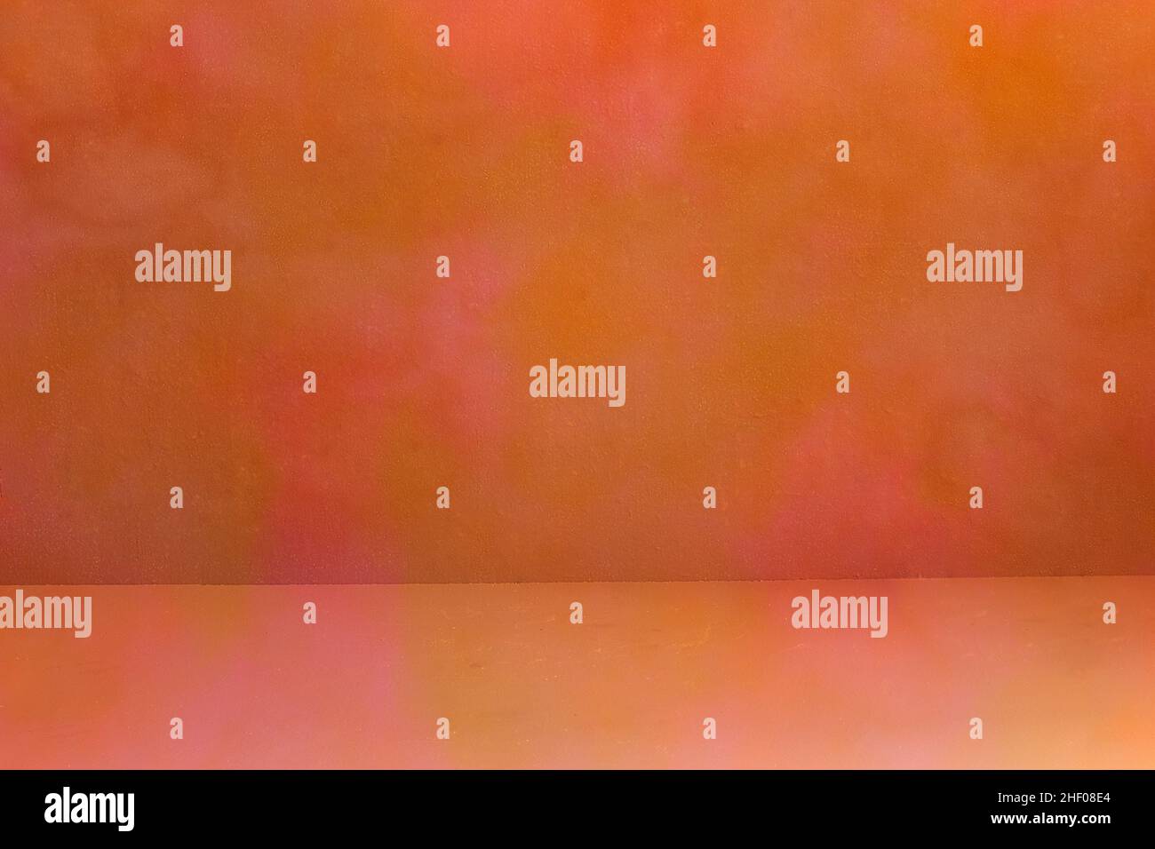 Abstract pastel color landscape with some paint stains simulating rust ...