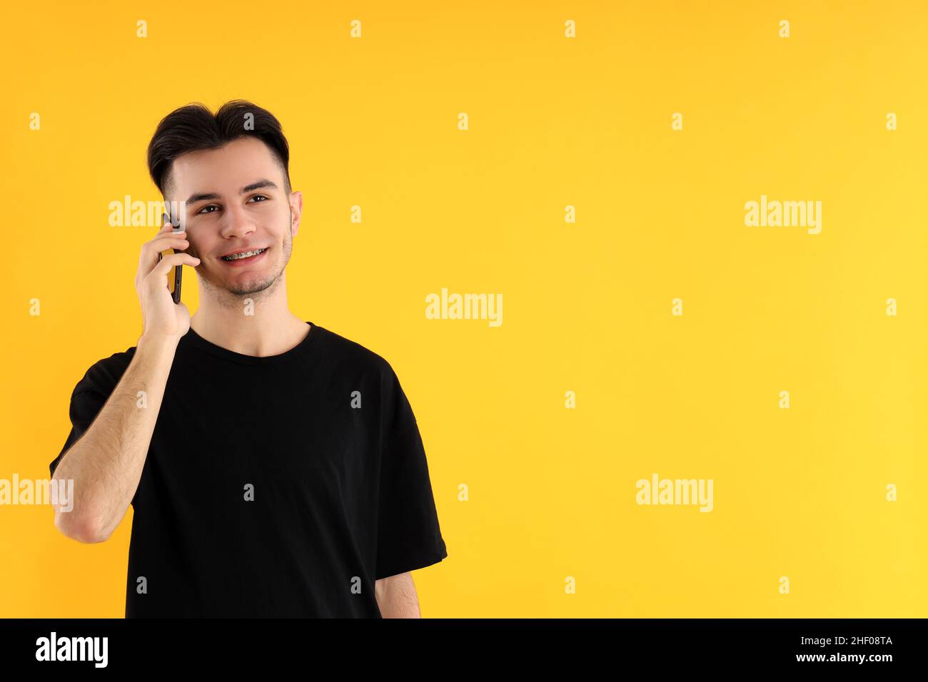 Good talk handsome young hi-res stock photography and images - Alamy