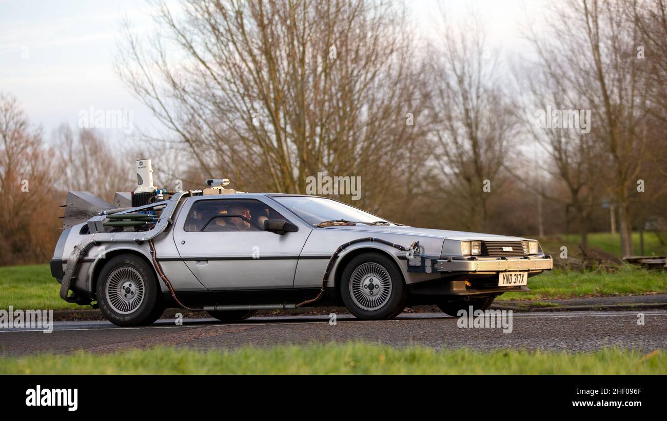 Back to the future car hi-res stock photography and images - Alamy