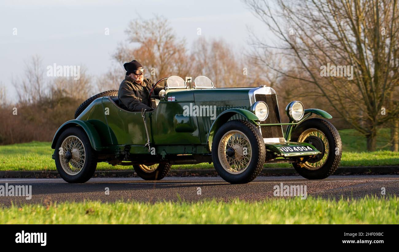 1930 Lea Francis P type classic car Stock Photo - Alamy
