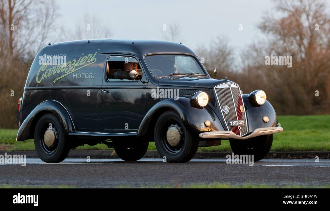 1947 grey Lancia van Stock Photo - Alamy