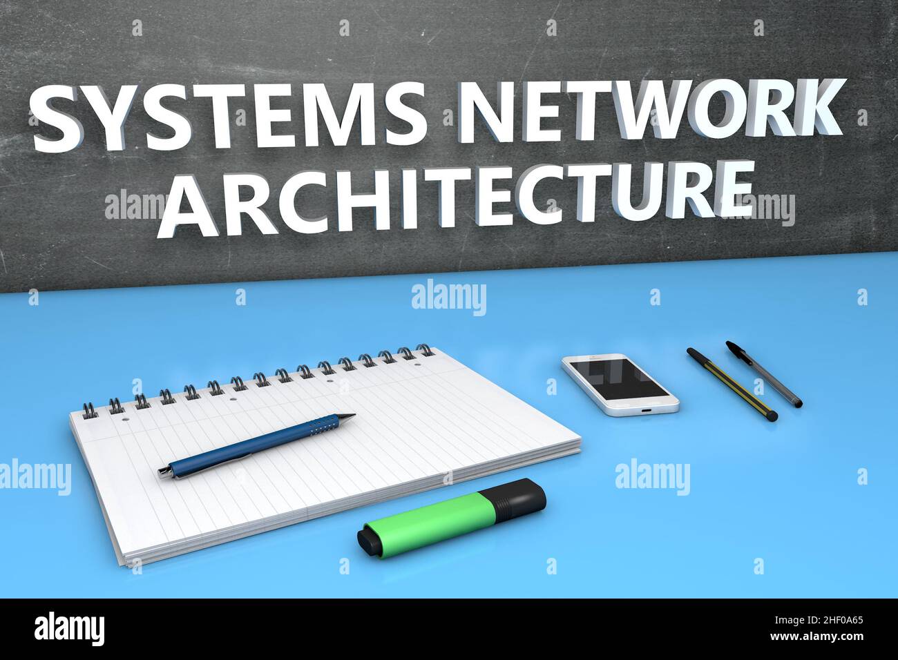SNA - Systems Network Architecture - text concept with chalkboard ...
