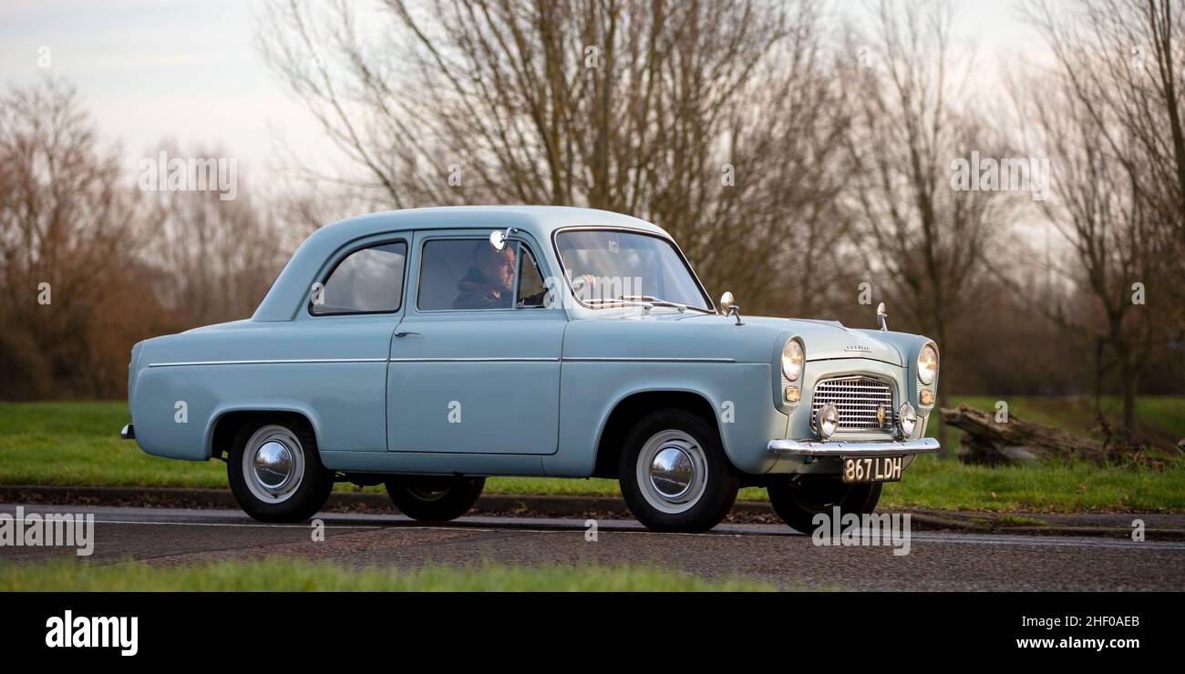 1960 Ford Popular classic car Stock Photo - Alamy