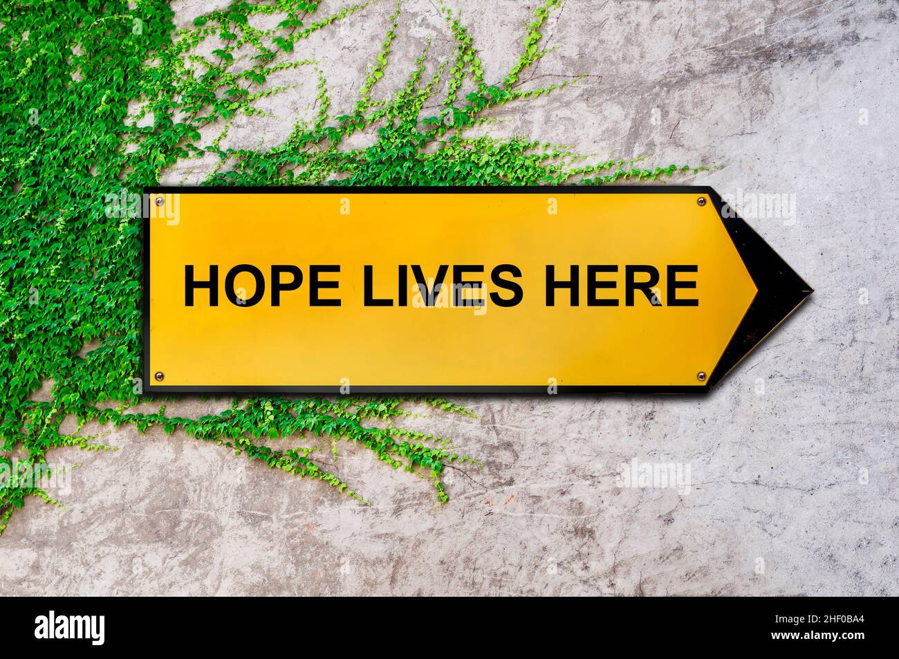 Hope lives here hi-res stock photography and images - Alamy