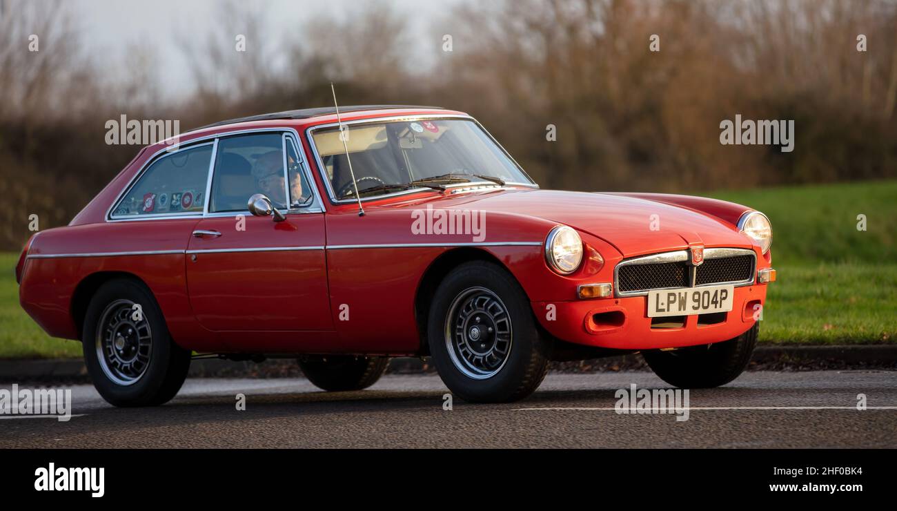 1975 MGB classic car Stock Photo - Alamy