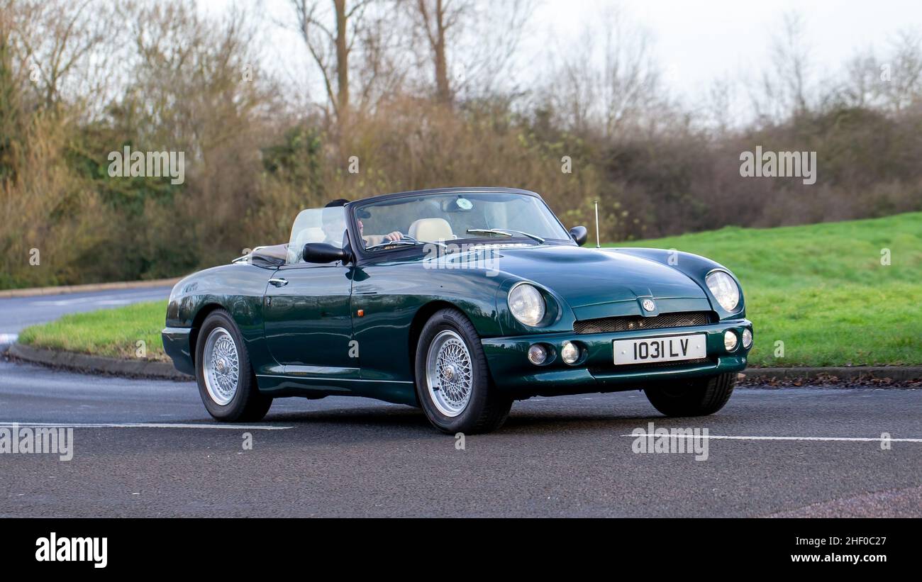1993 MG convertible sports car Stock Photo - Alamy