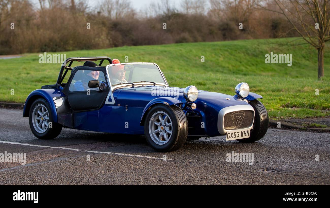 2003 Caterham 7 classic sports car Stock Photo - Alamy